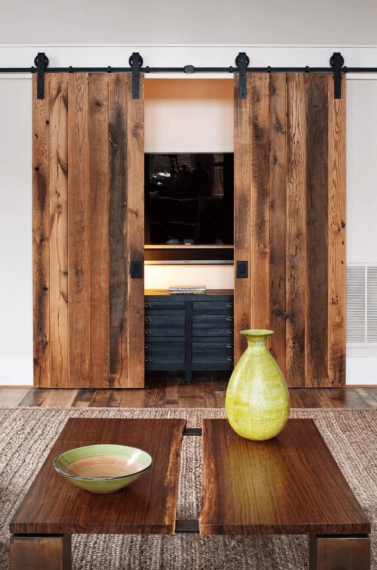 38+ Creative Sliding Barn Door Ideas & Designs That Maximize Your Space