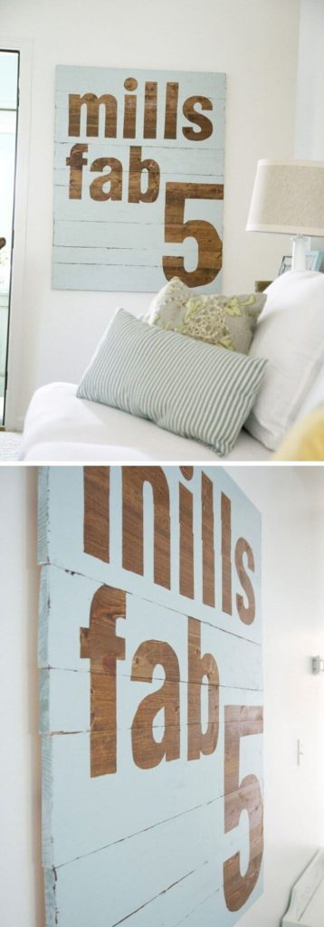 34+ Creative DIY Pallet Sign Project Ideas {With Instructions} For 2024