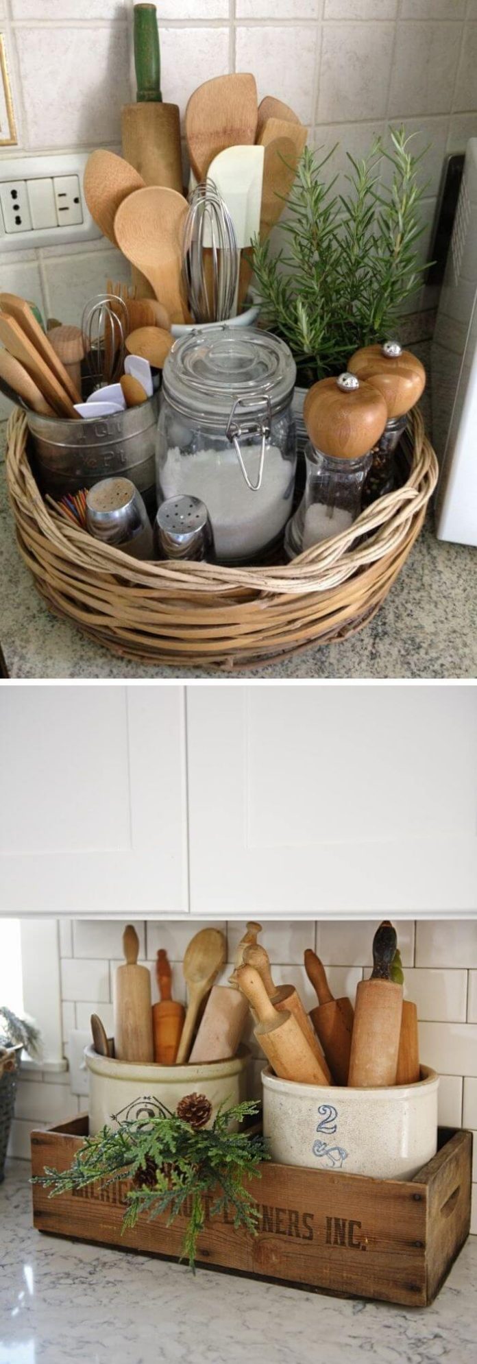 33+ Clever Ways to Clutter-Free Kitchen Countertops (Ideas & Designs)