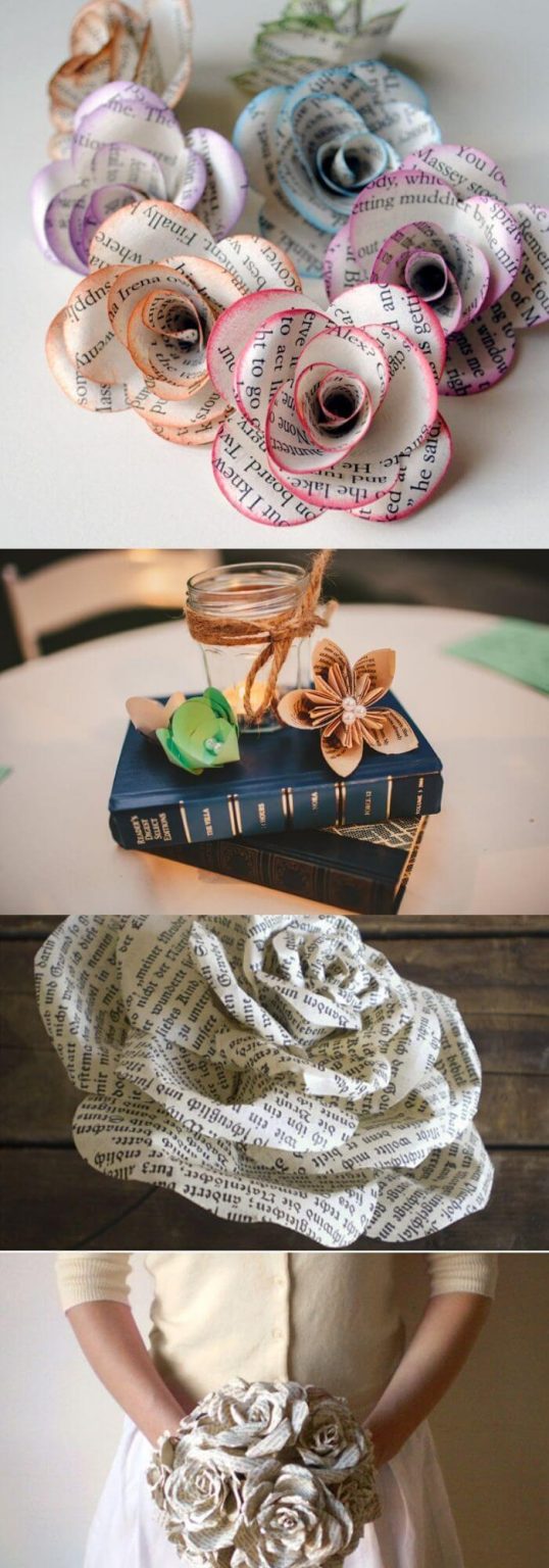 21+ Creative DIY Old Book Craft Ideas & Projects (With Instructions)