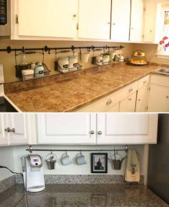 33+ Clever Ways to Clutter-Free Kitchen Countertops (Ideas & Designs)