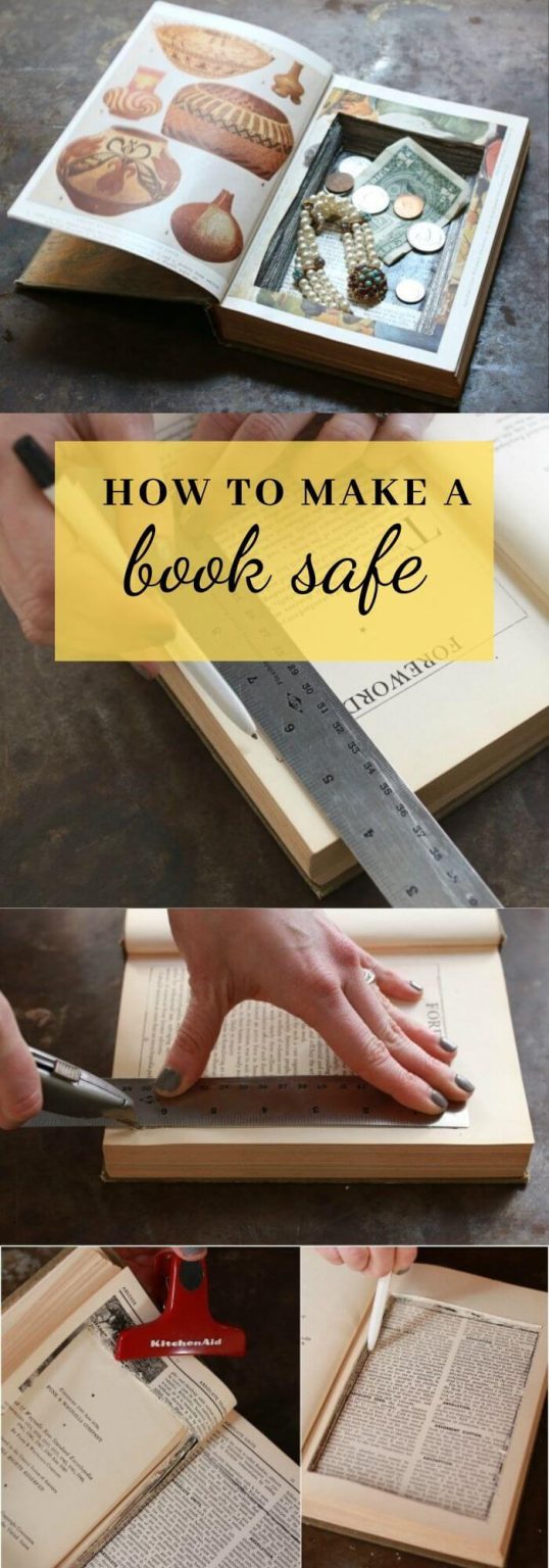 21+ Creative DIY Old Book Craft Ideas & Projects (With Instructions)