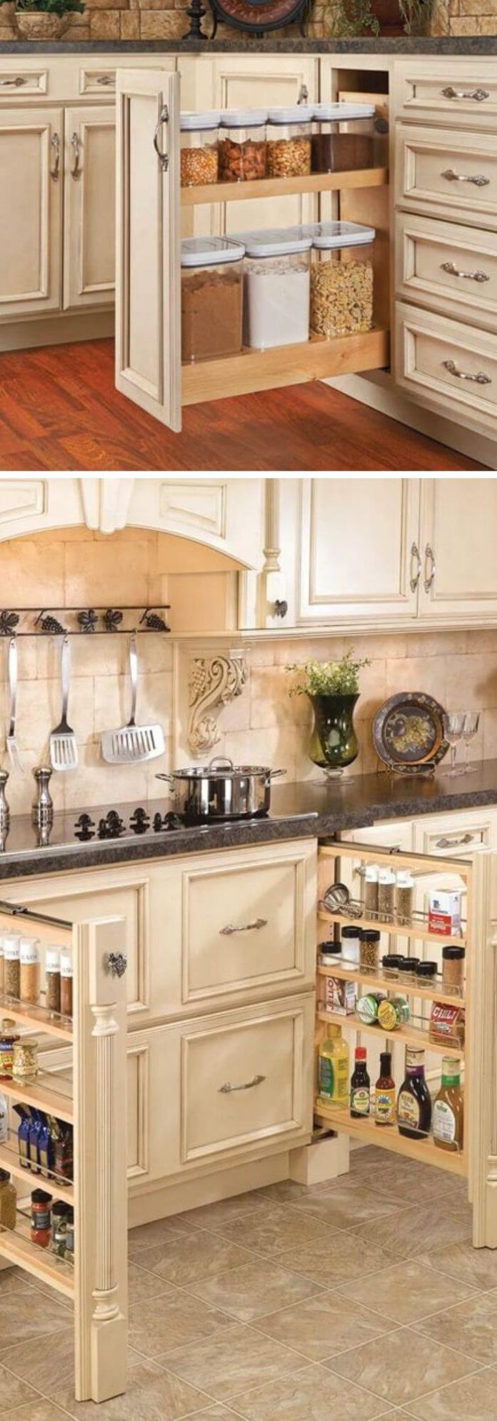 24+ Clever Storage Ideas For A Small Kitchen – FarmFoodFamily