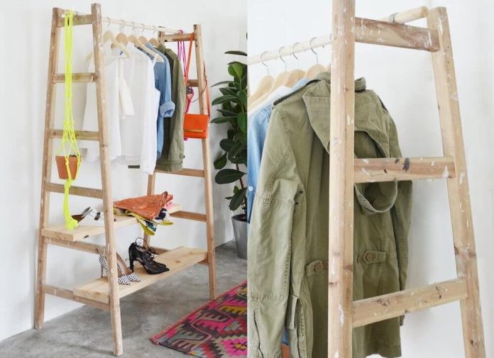 45+ Clever Repurposed DIY Old Ladder Ideas & Designs (With Tutorials)