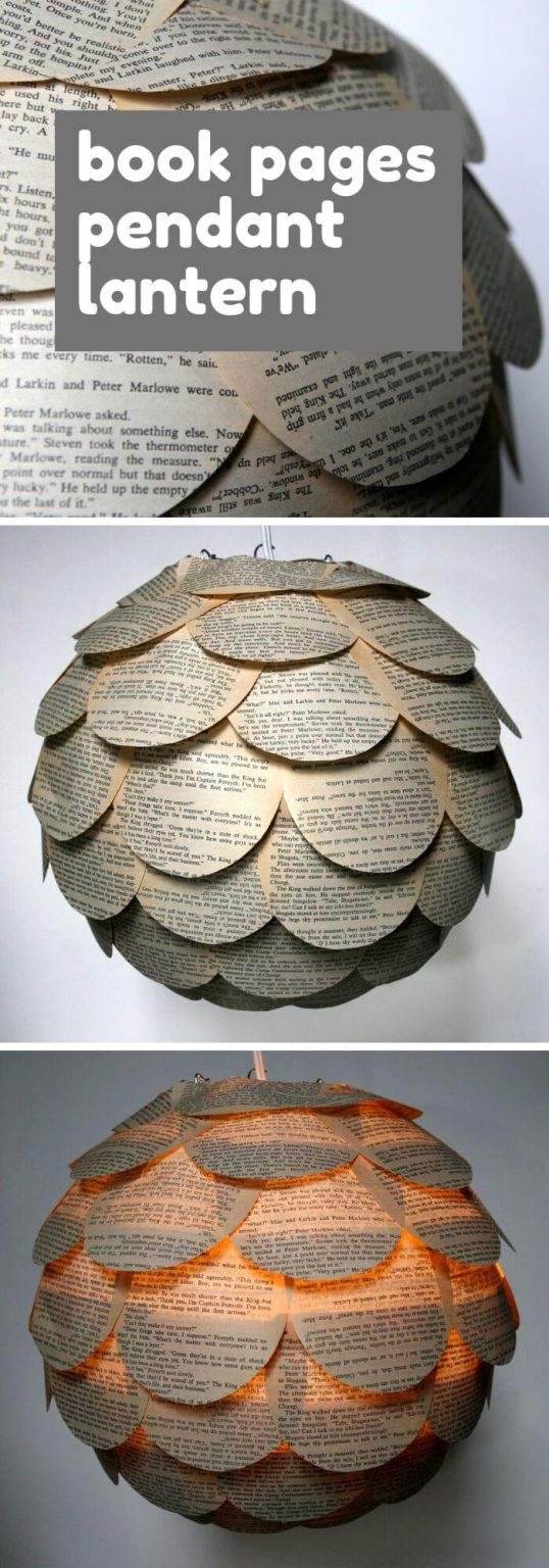 21+ Creative DIY Old Book Craft Ideas & Projects (With Instructions)