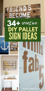 34+ Creative DIY Pallet Sign Project Ideas {With Instructions} For 2024