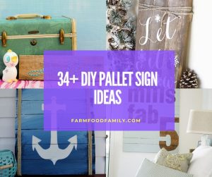 34+ Creative DIY Pallet Sign Project Ideas {With Instructions} For 2024