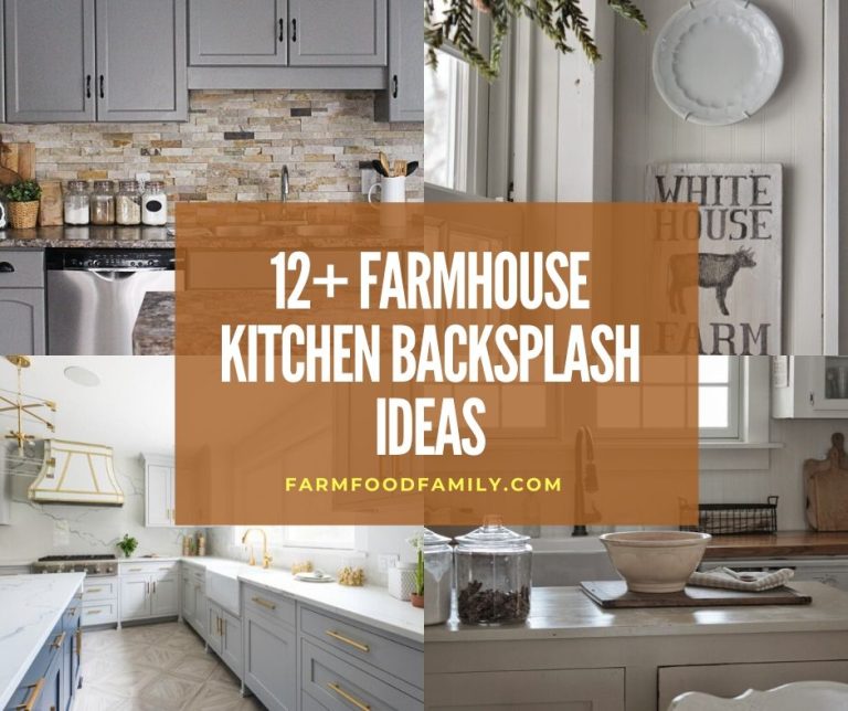 12+ Stunning Farmhouse Kitchen Backsplash Decor Designs & Ideas In 2024