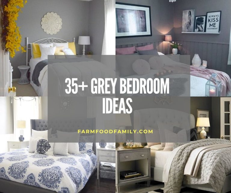 35+ Stunning Grey Bedroom Ideas & Designs - Neutral Interiror Decors