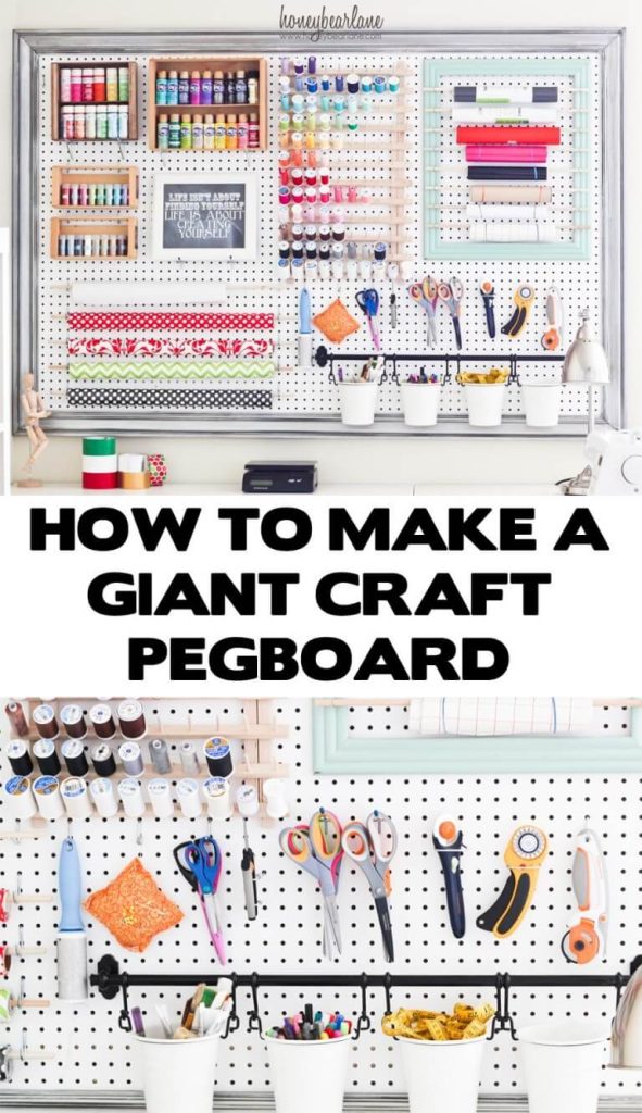 42+ Clever DIY Pegboard Ideas & Designs To Organize Your Room