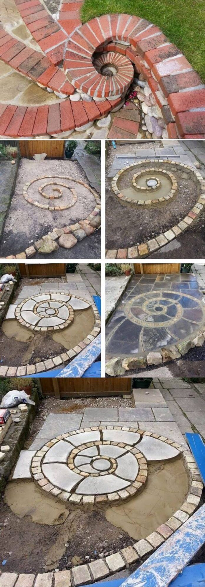 38+ Creative Patio & Garden Floor Decorating Ideas With Patterns For 2024
