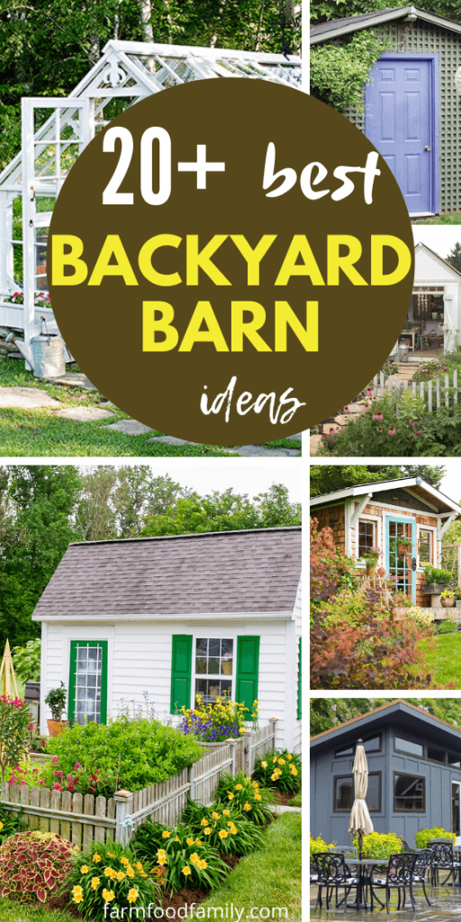 20+ Best Backyard Barn Ideas (With Plans) Will Help You Build a Shed