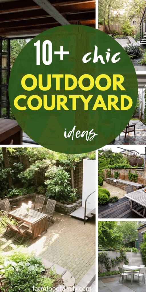 10 Chic Outdoor Courtyard Ideas To Try in Your Backyard For 2024