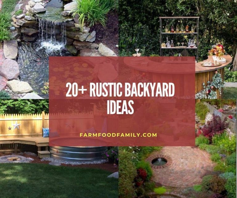 20+ Rustic Backyard Ideas & Designs - Budget-friendly Landscaping Ideas