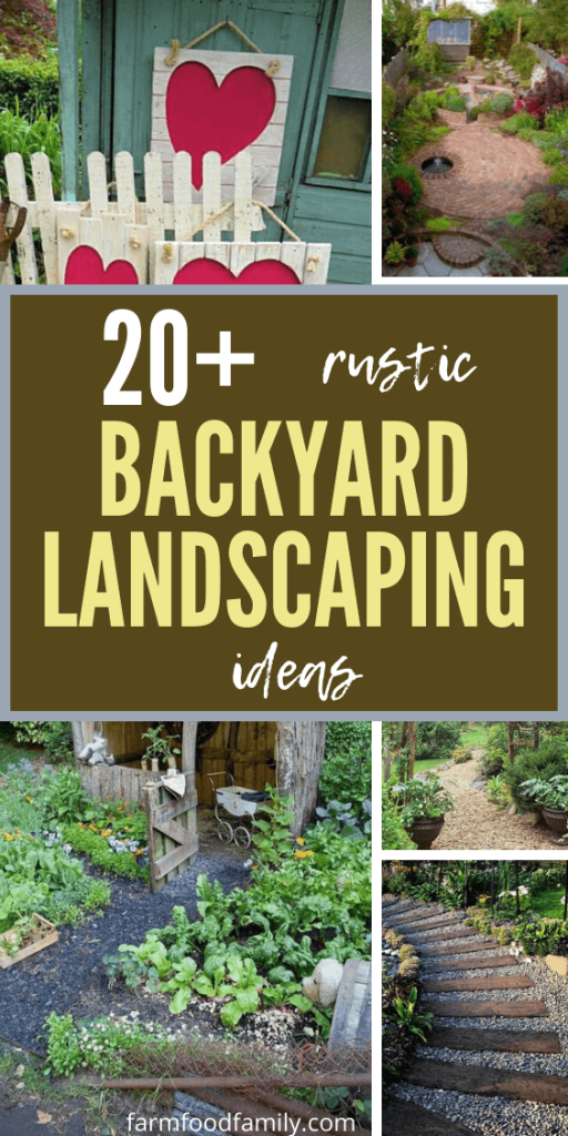20+ Rustic Backyard Ideas & Designs - Budget-friendly Landscaping Ideas