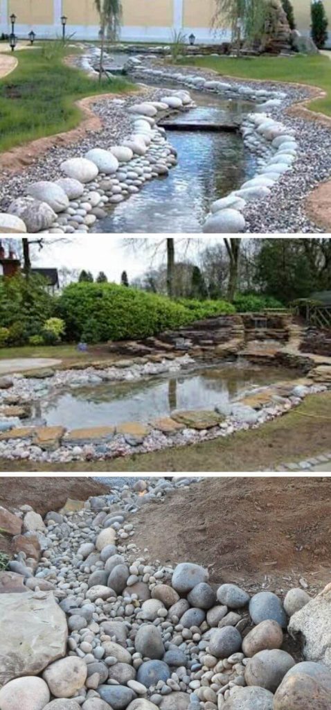 30+ Amazing Landscaping Ideas with Beach Stones For 2024