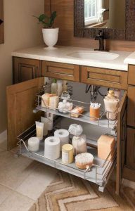 23+ Creative Pull-out Storage Ideas for Bathroom – FarmFoodFamily