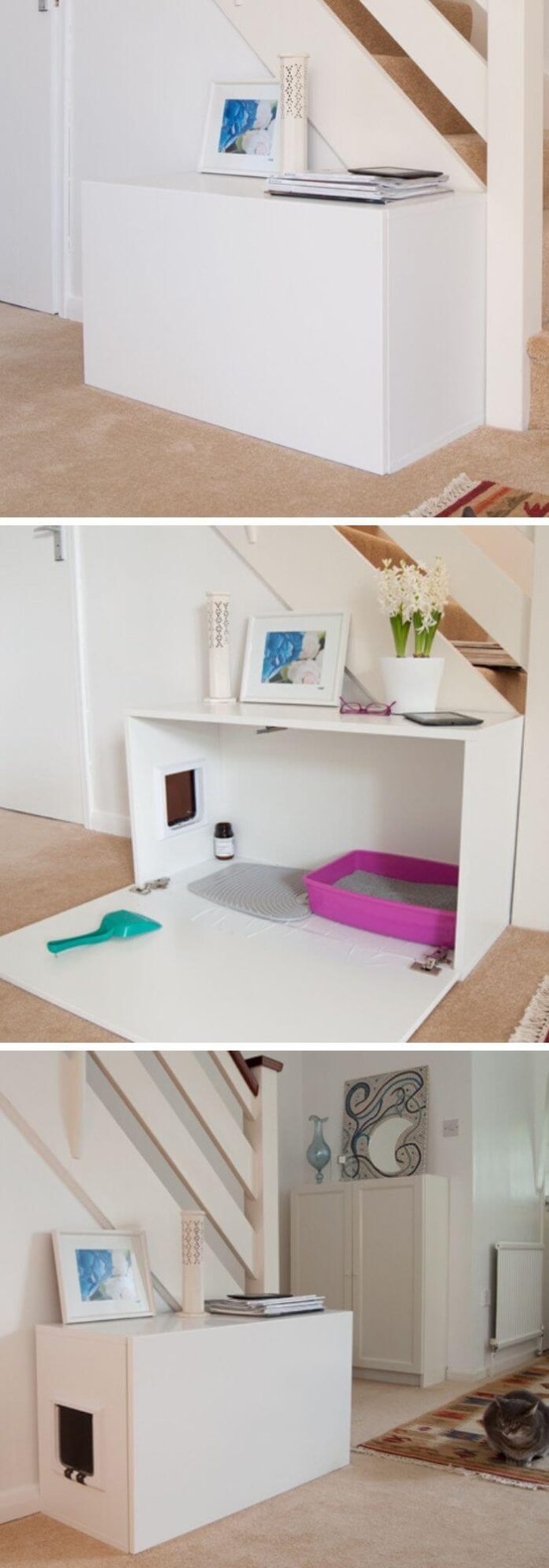 29+ Awesome DIY Ideas and Solutions For Hiding The Litter Box
