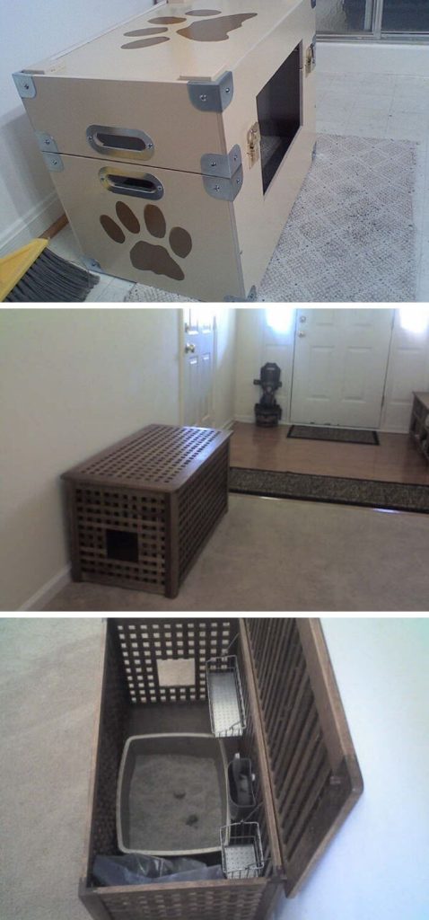 29+ Awesome DIY Ideas and Solutions For Hiding The Litter Box