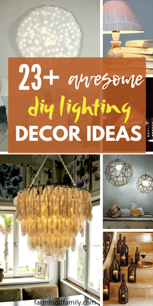 25+ Clever DIY Lighting Ideas & Designs To Brighten Your Home In 2024