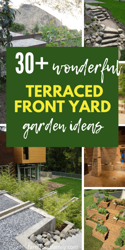 30+ Beautiful Terraced Front Yard Garden Ideas & Designs For 2024