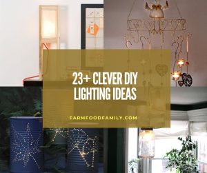 25+ Clever DIY Lighting Ideas & Designs To Brighten Your Home In 2024