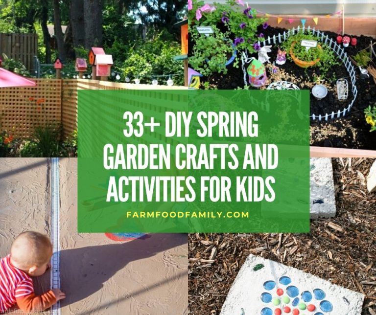 33+ Awesome DIY Spring Garden Crafts and Activities for Kids In 2024