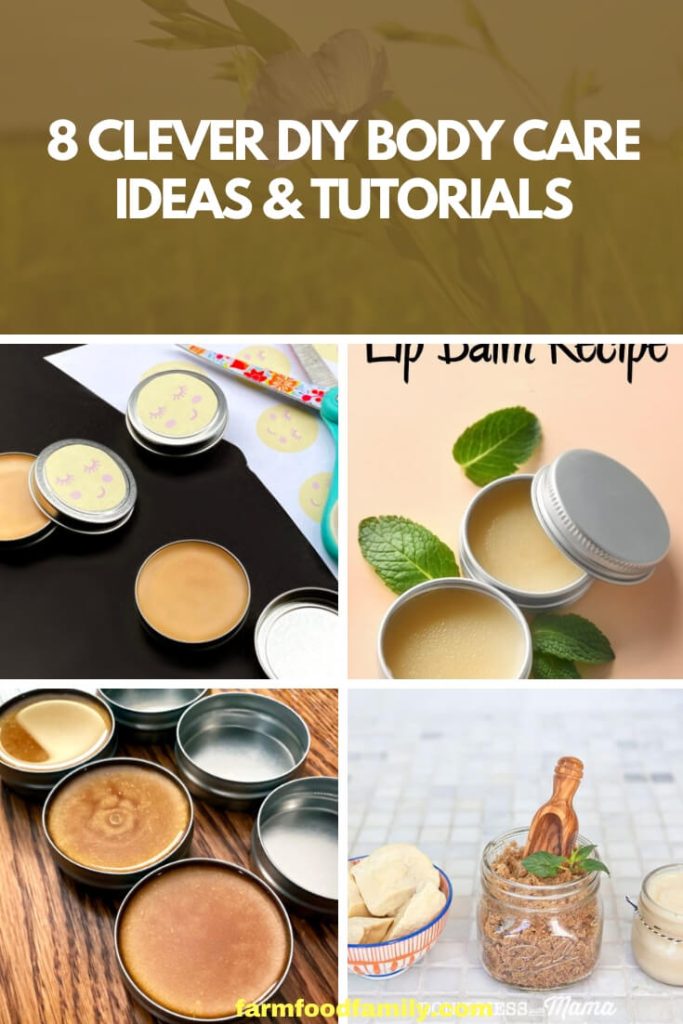 8 Clever DIY Body Care Ideas & Tutorials For