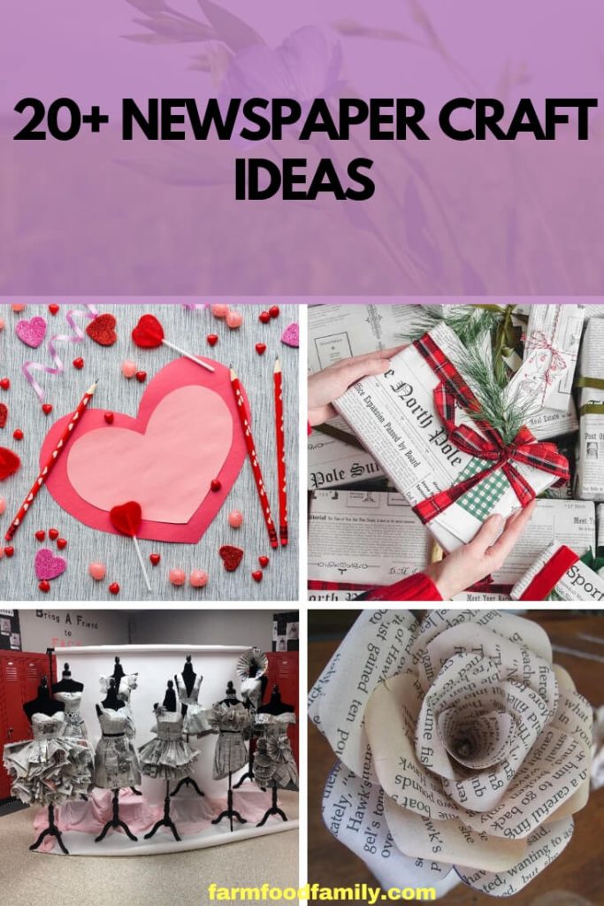 20+ Brilliant Newspaper Craft Ideas and Projects For 2024