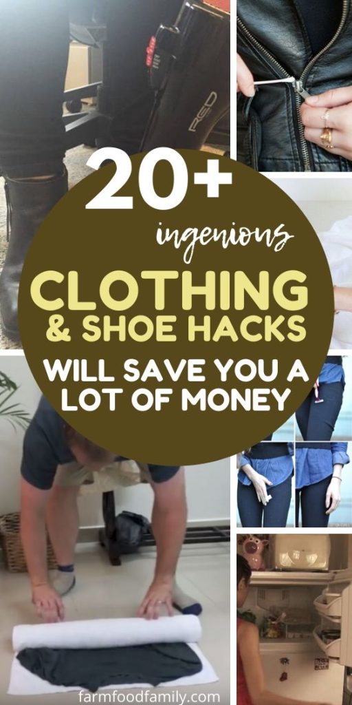 20+ Ingenious Clothing and Shoe Hacks to Save You A Lot Of Money 2024