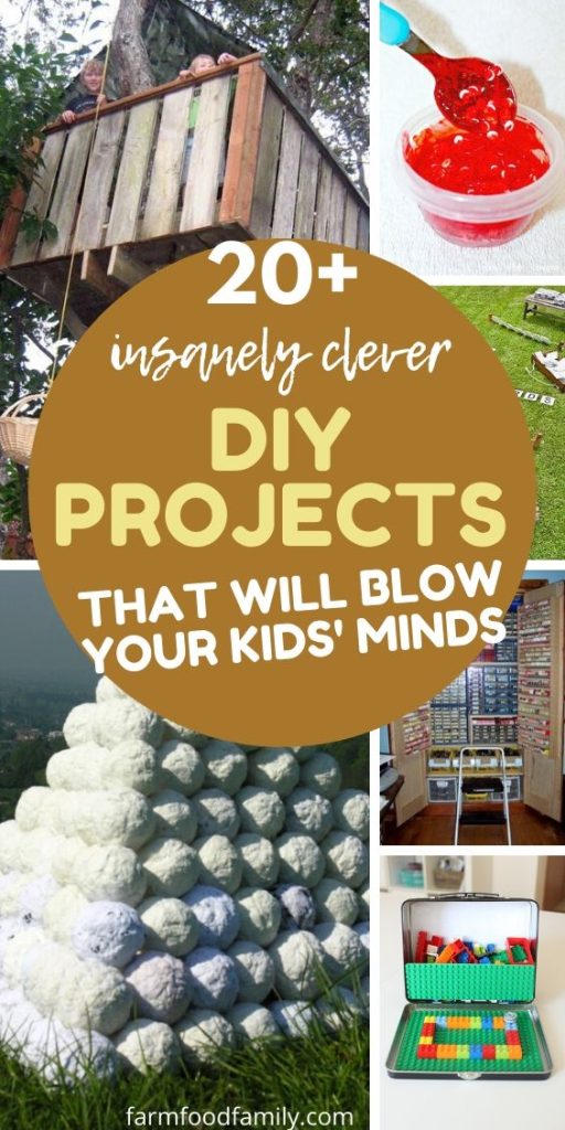 20+ Insanely Cool DIY Projects That Will Blow Your Kids' Minds This Summer