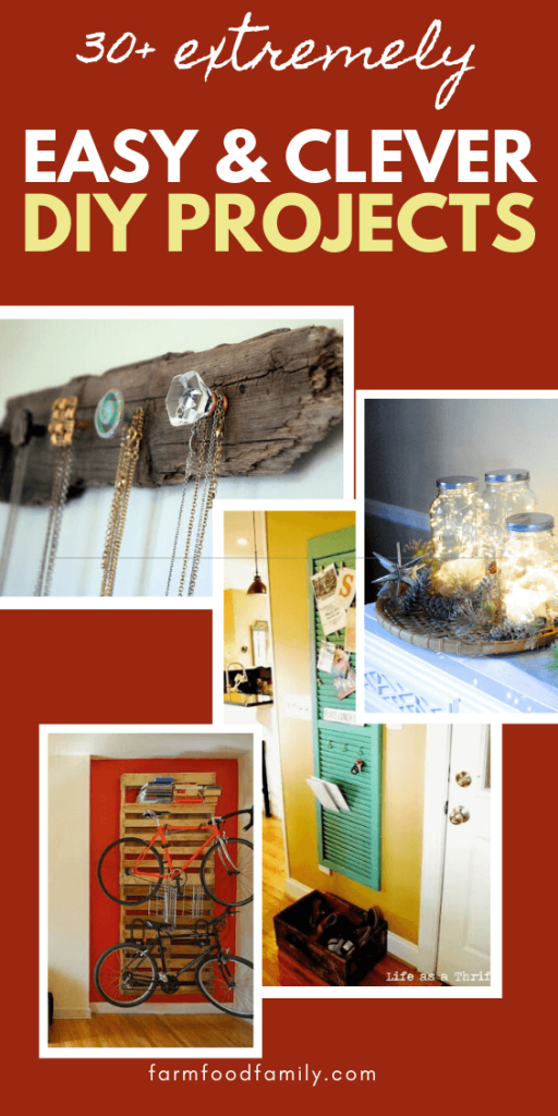 30+ Extremely Easy and Clever DIY Projects That Lazy People Will Love