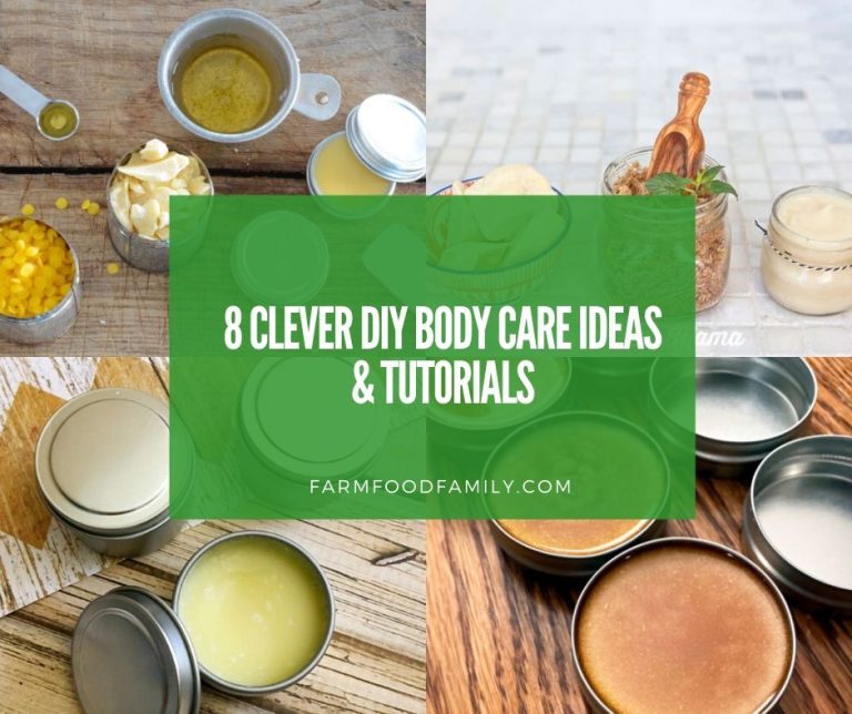 8 Clever DIY Body Care Ideas & Tutorials For