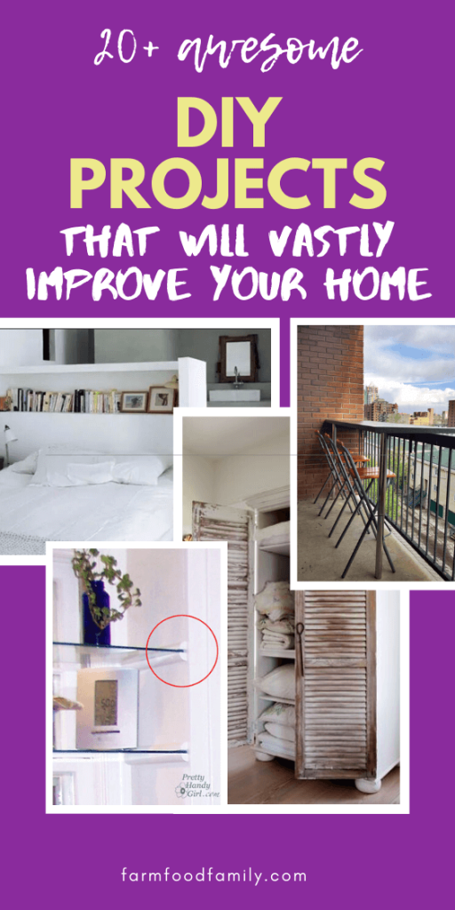 20+ Inexpensive & Easy DIY Projects That Will Hughly Improve Your Home