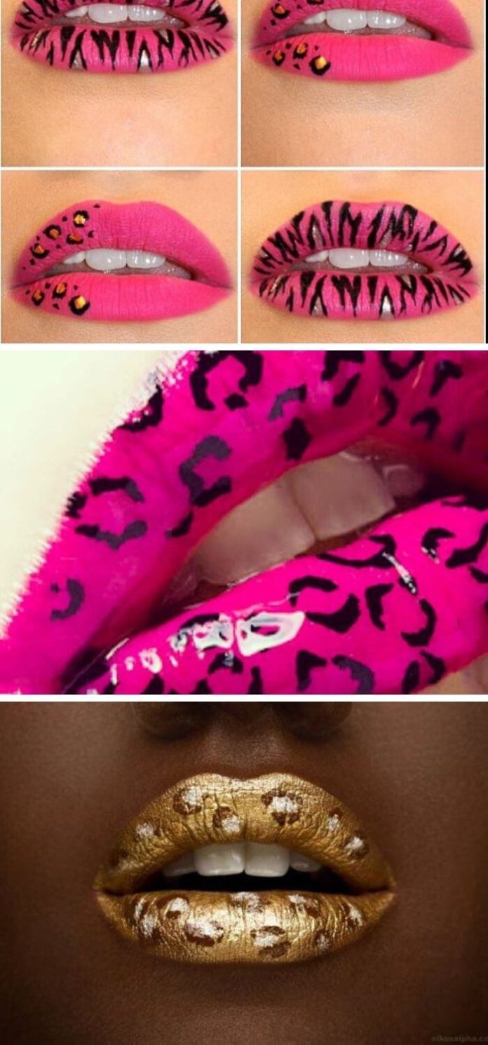 20 Creative Lipstick Tutorials and Lip Art Ideas For