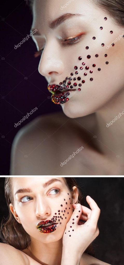 20 Creative Lipstick Tutorials and Lip Art Ideas For