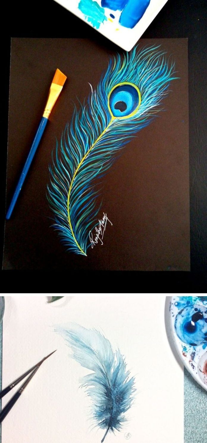 20 Lovely DIY Feather Craft Ideas and Projects For