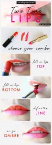 20 Creative Lipstick Tutorials and Lip Art Ideas For