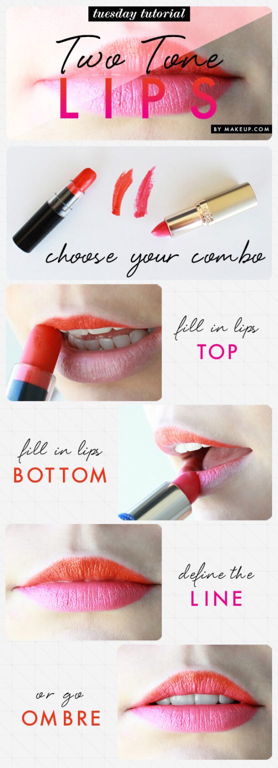 20 Creative Lipstick Tutorials and Lip Art Ideas For