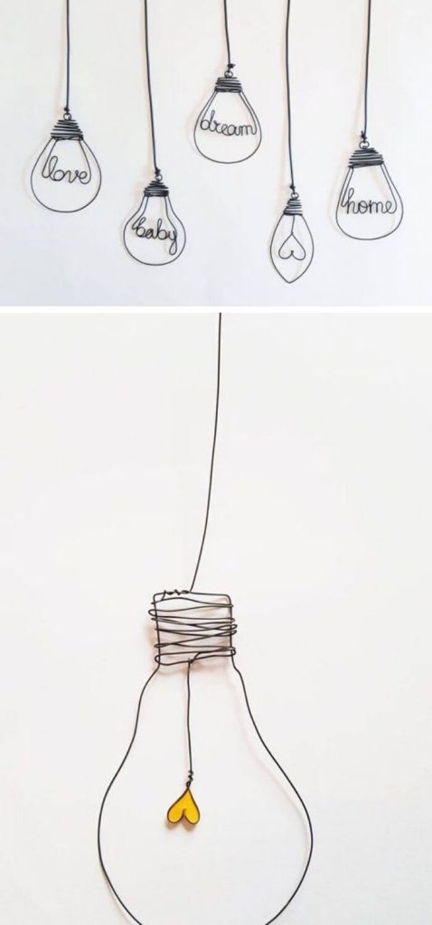 20 Creative DIY Wire Art Ideas & Designs For