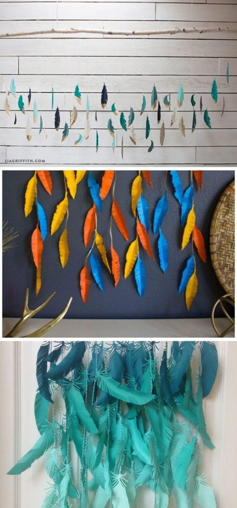 20 Lovely DIY Feather Craft Ideas and Projects For