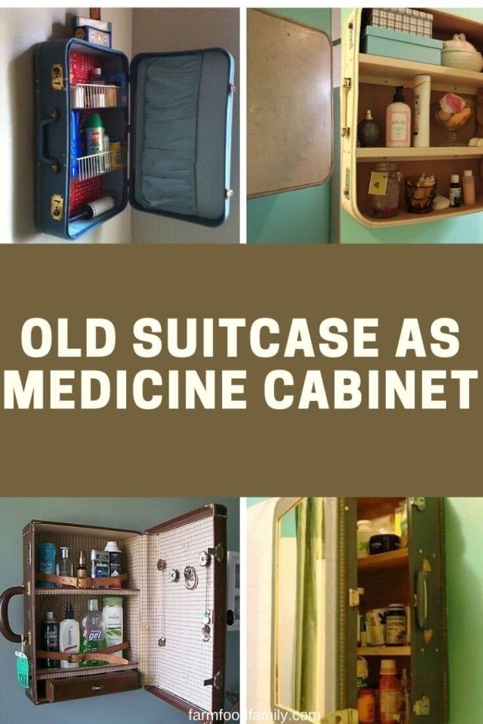 30 DIY Decorating Ideas With Repurposed Old Suitcases