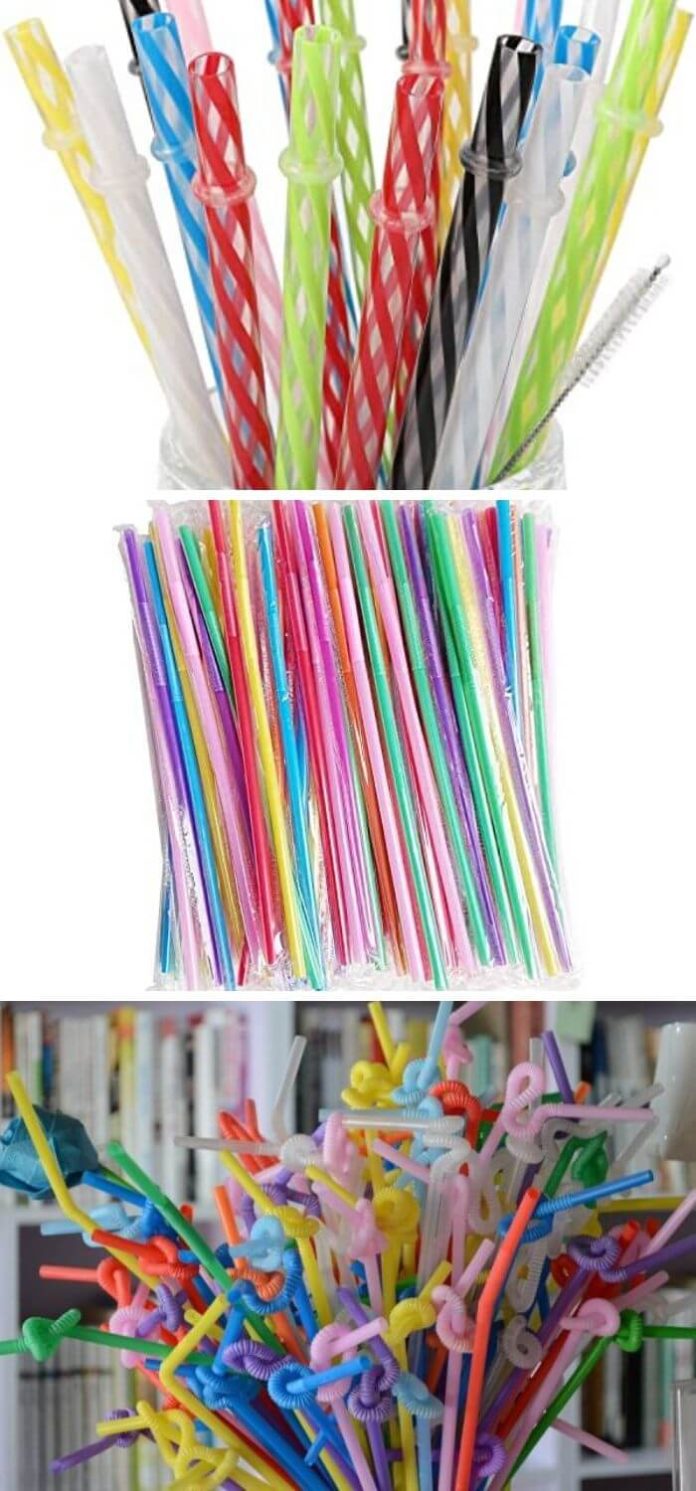 20 Awesome Recycled Plastic Straw Ideas & Projects