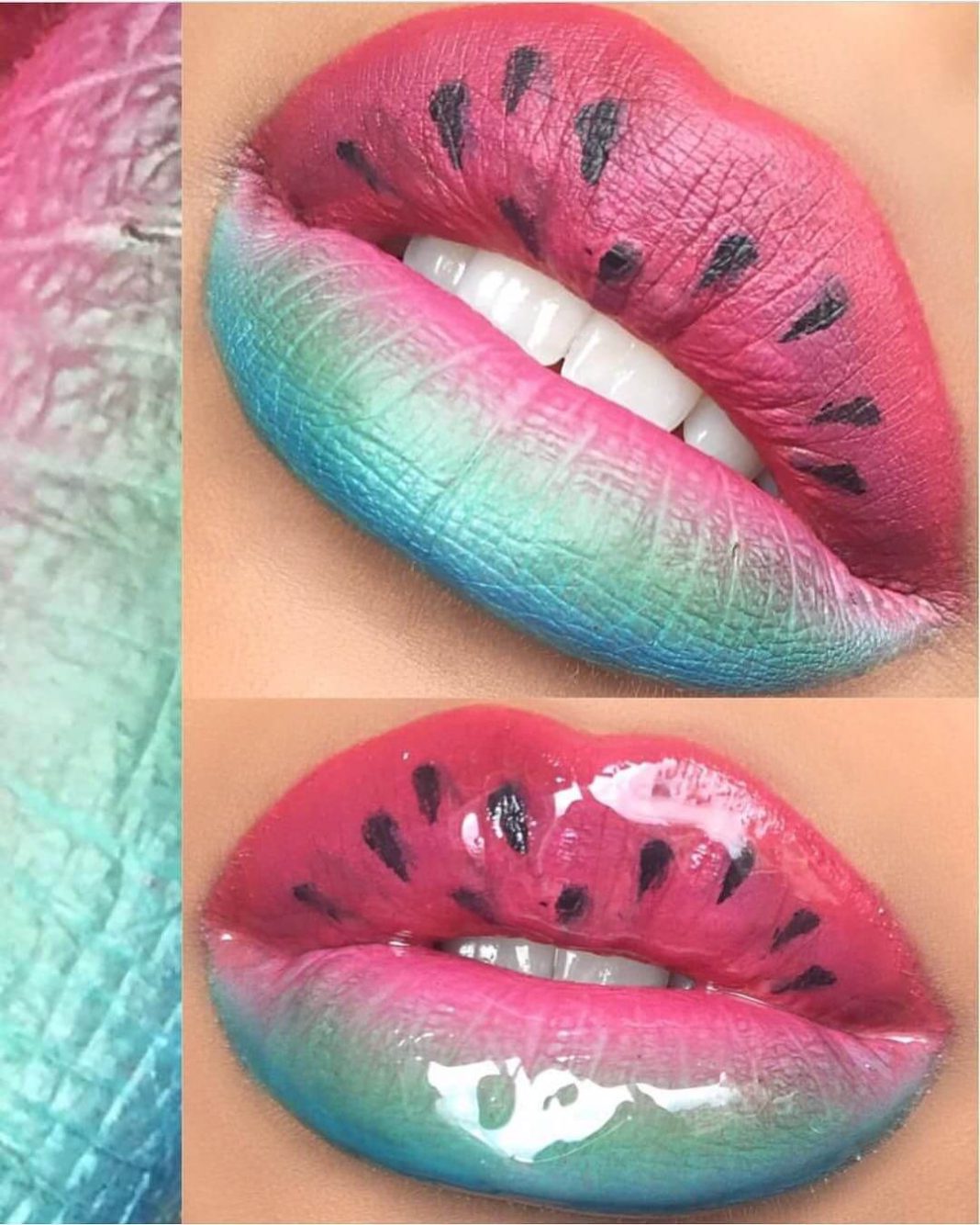 20 Creative Lipstick Tutorials and Lip Art Ideas For