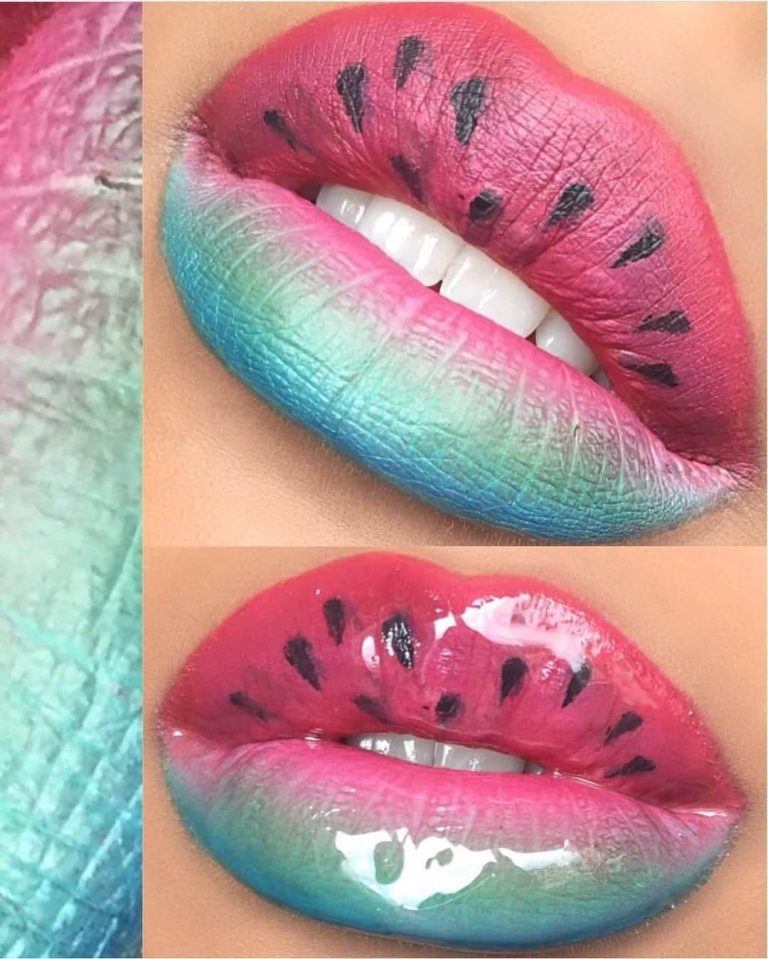 20 Creative Lipstick Tutorials and Lip Art Ideas For