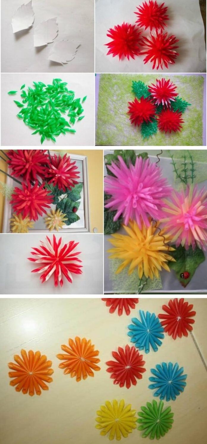 20 Awesome Recycled Plastic Straw Ideas & Projects