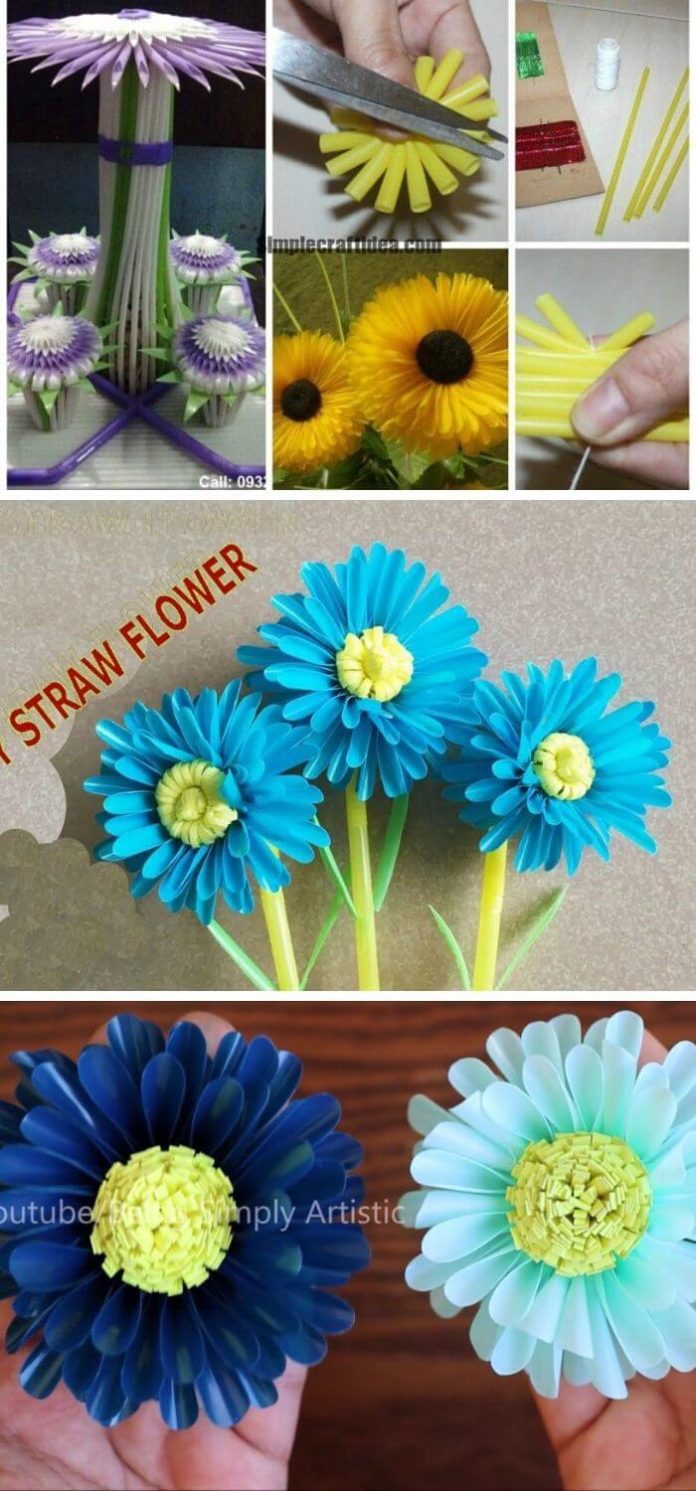 20 Awesome Recycled Plastic Straw Ideas & Projects