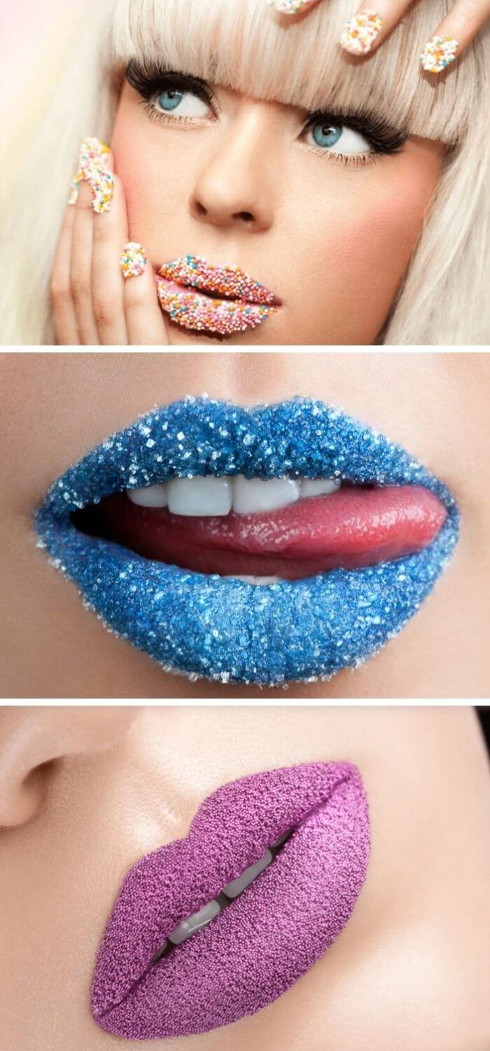20 Creative Lipstick Tutorials and Lip Art Ideas For