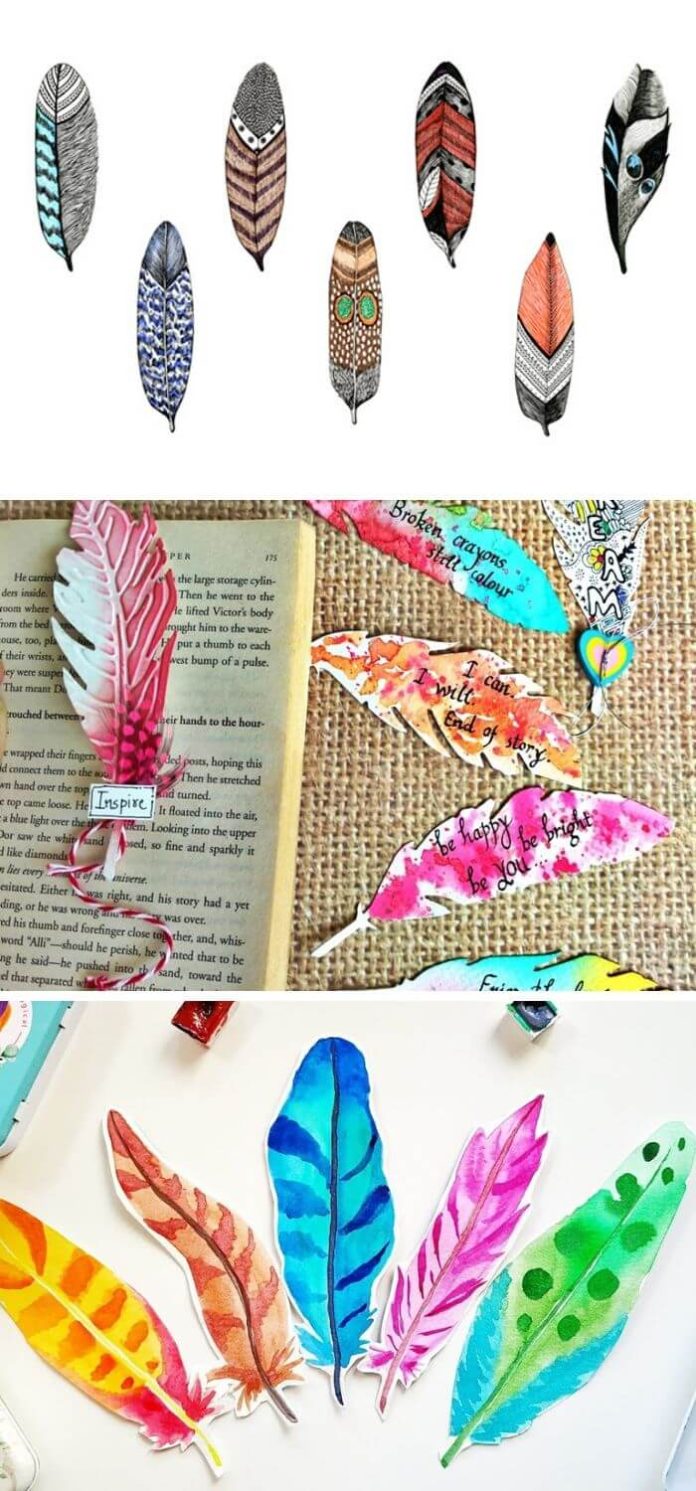 20 Lovely DIY Feather Craft Ideas and Projects For