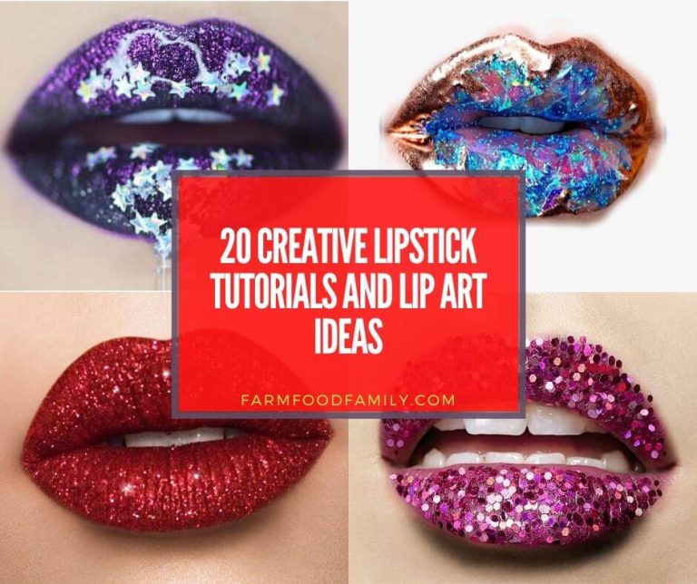 20 Creative Lipstick Tutorials and Lip Art Ideas For